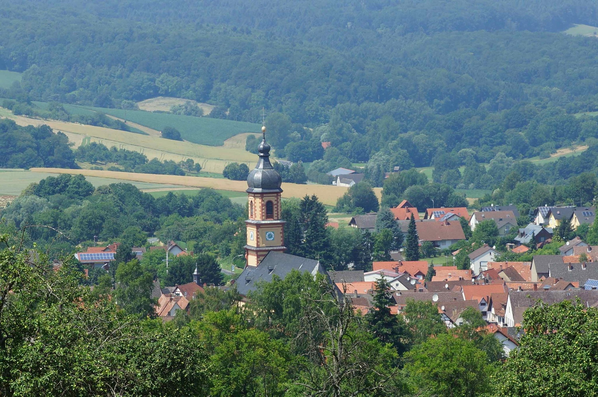 Impressionen in und um Mönchberg, dem bekannten Spessart-Luftkurort ...