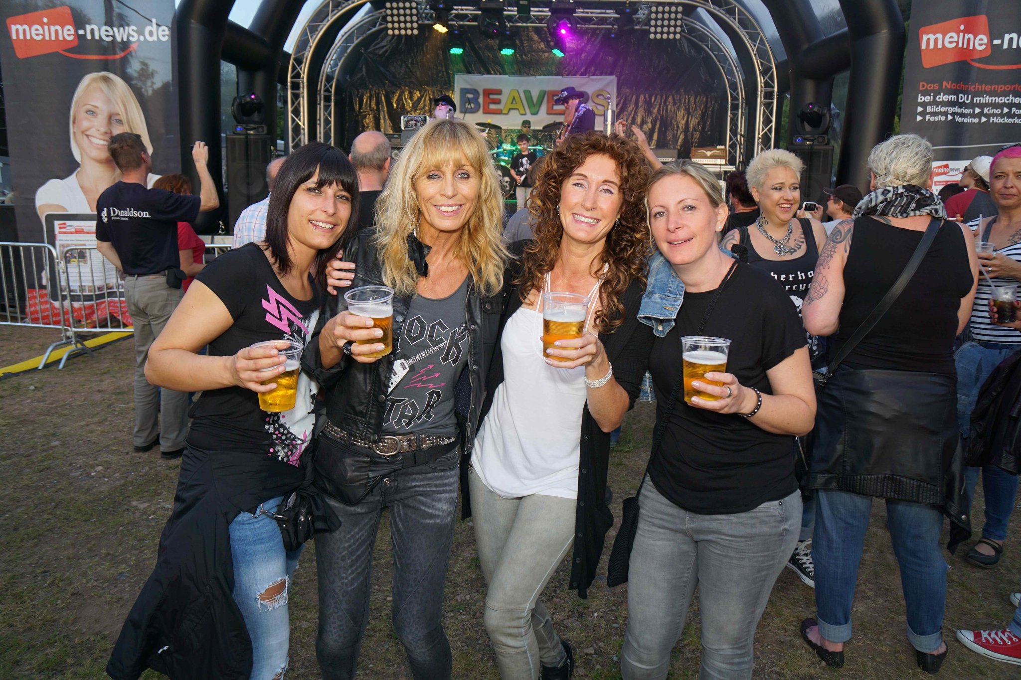 Beavers Open Air am Freitag, den 1.7.2016 - ein voller Erfolg ...