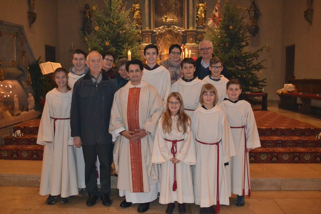 letzter Gottesdienst von Pater Isaac in der Pfarreiengemeinschaft am ...
