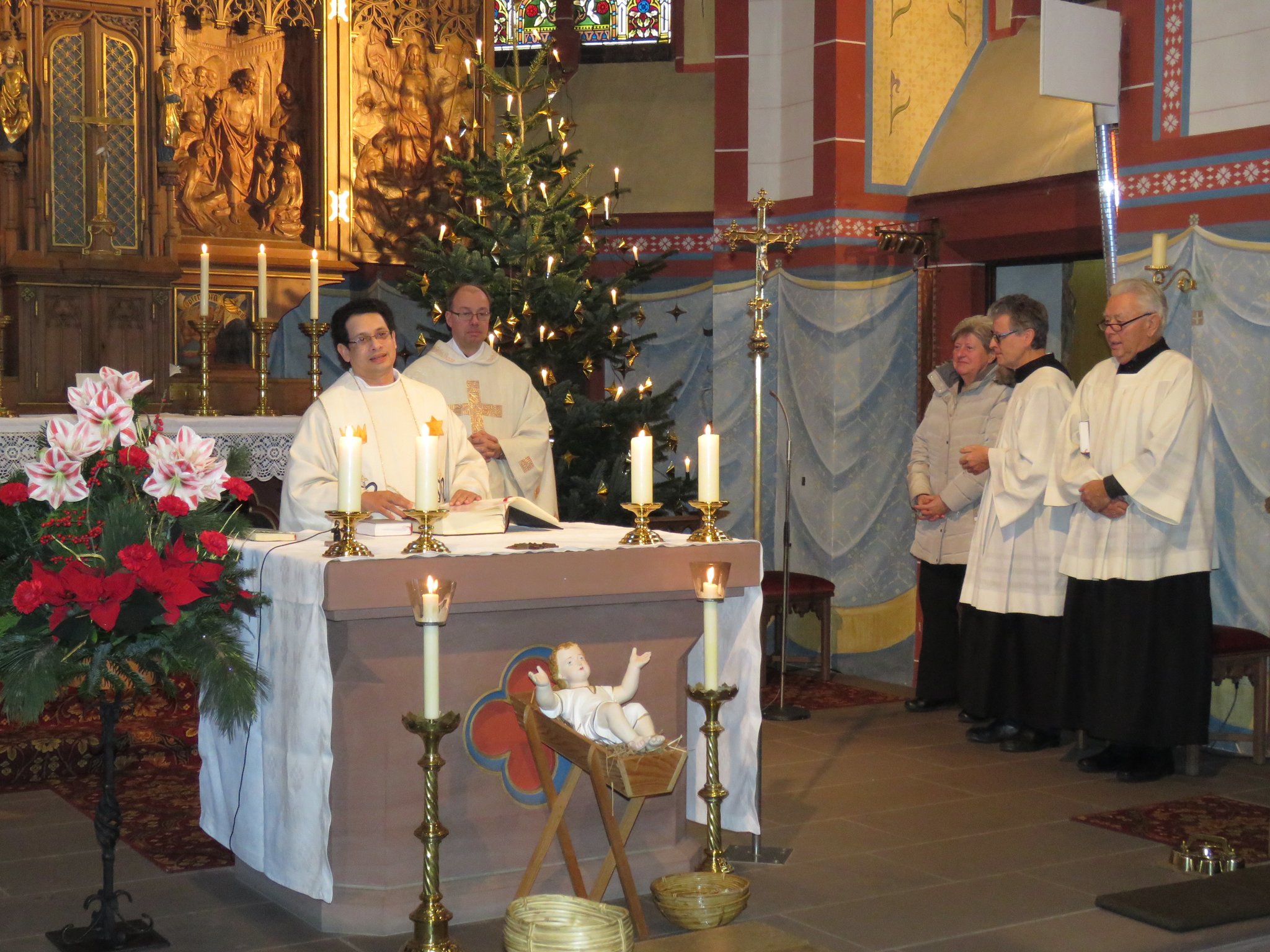 letzter Gottesdienst von Pater Isaac in der Pfarreiengemeinschaft am ...