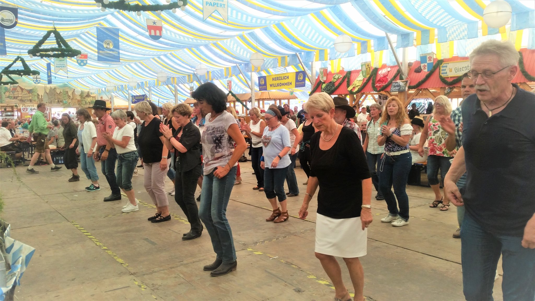 Line Dancer: Spessart Bandits on tour - Sulzbach a.Main