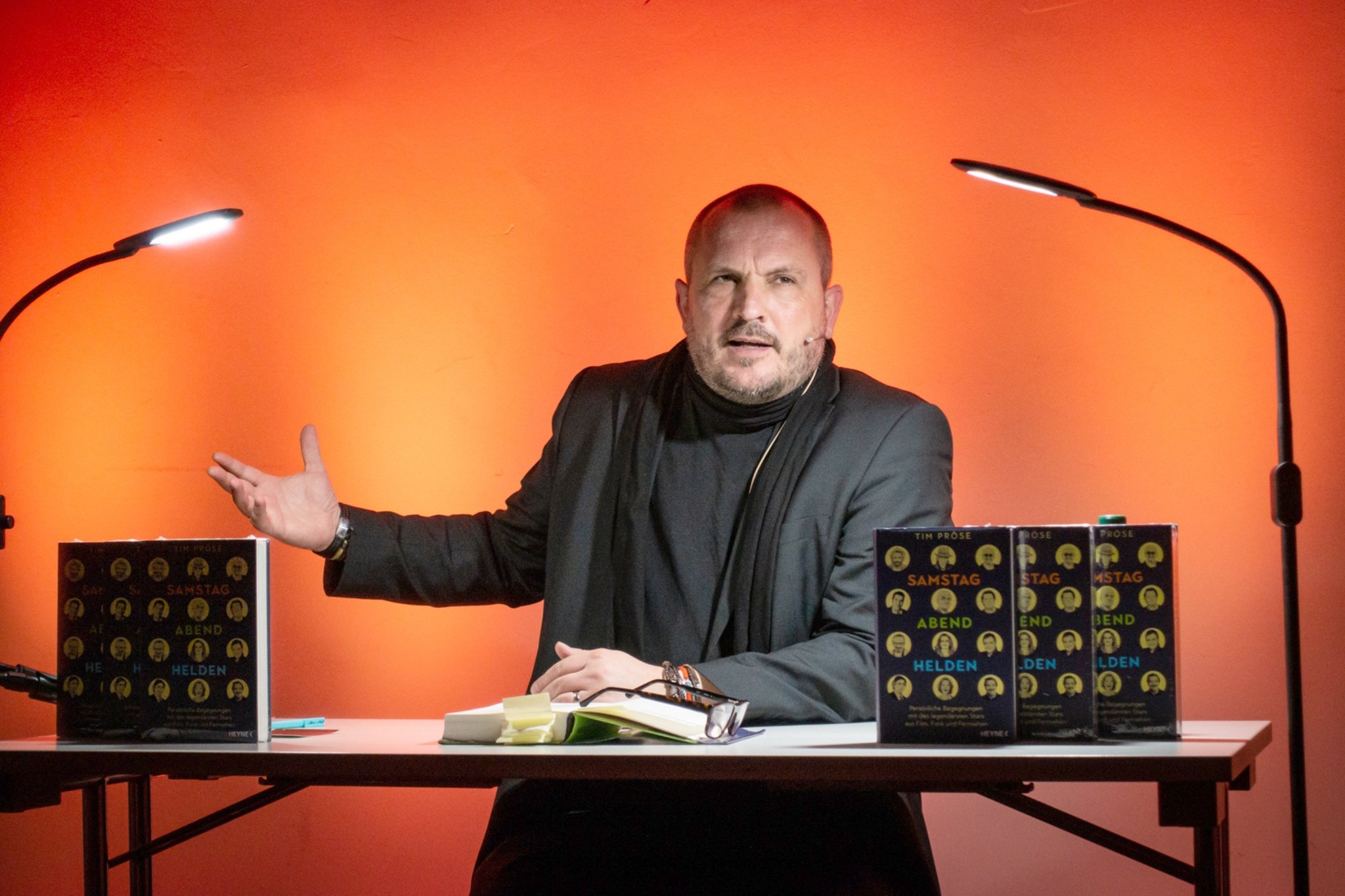 Tim Pröse, 26.10.2019 im Römermuseum, Osterburken - Osterburken