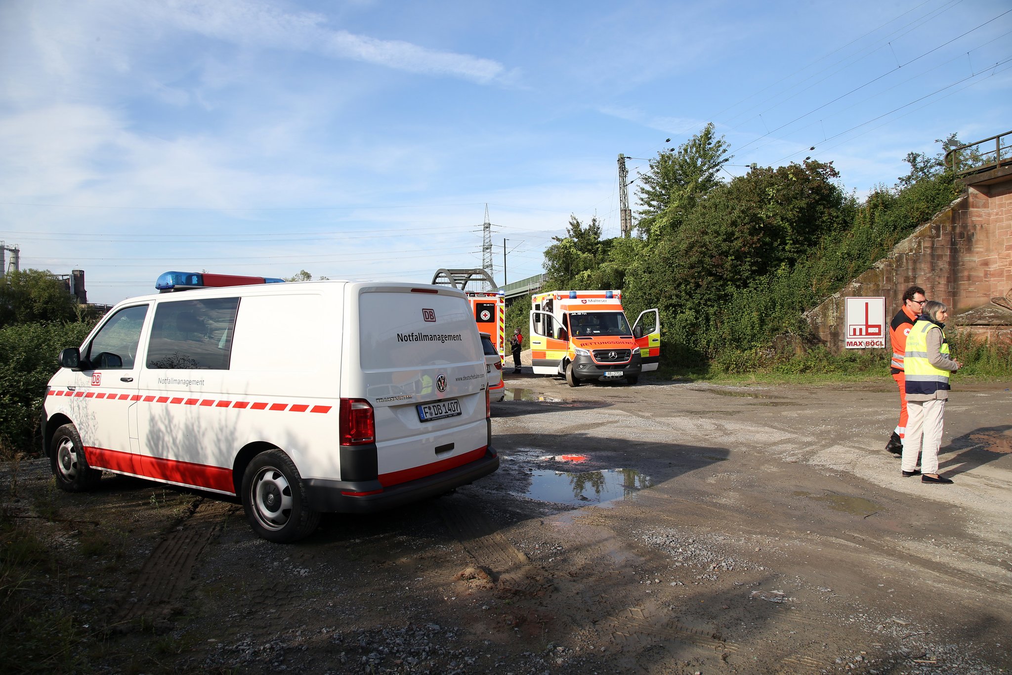 Zwei Arbeiter tödlich verletzt: Bahnunfall in Mainaschaff am 01.09.2020 ...