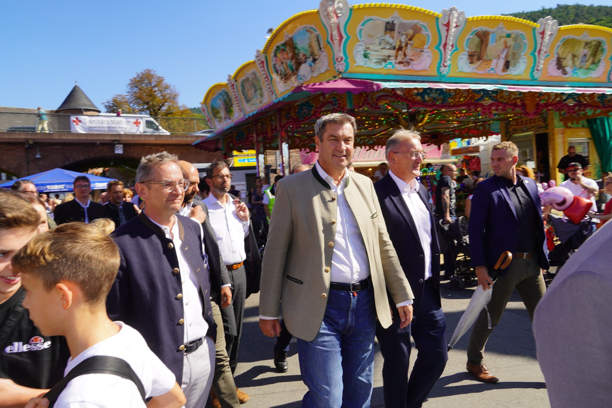 Bildergalerie & Bericht: Ministerpräsident Markus Söder auf der ...