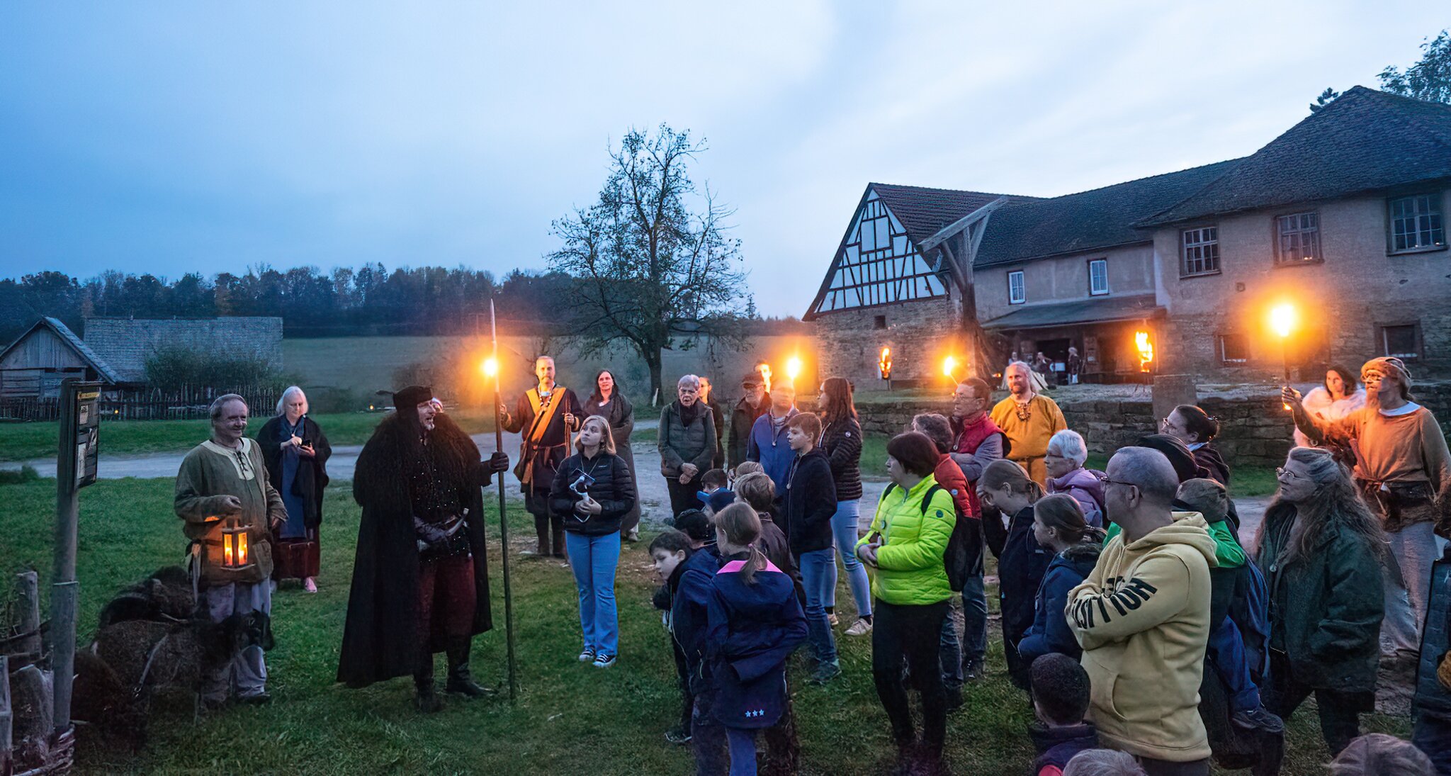 Nachtwächterführung in Adventon - Osterburken