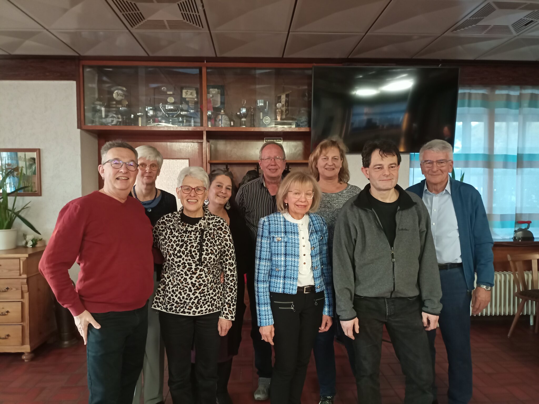 Alle Jahre wieder: In diesem Jahr mit Neuwahlen des Vorstandsteams ...