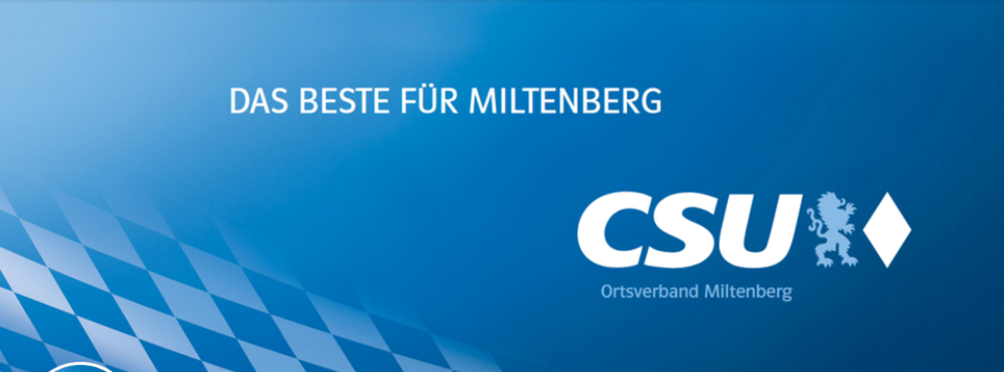 Ortshauptversammlung mit Neuwahlen CSU Miltenberg: Ivo Trützler führt ...