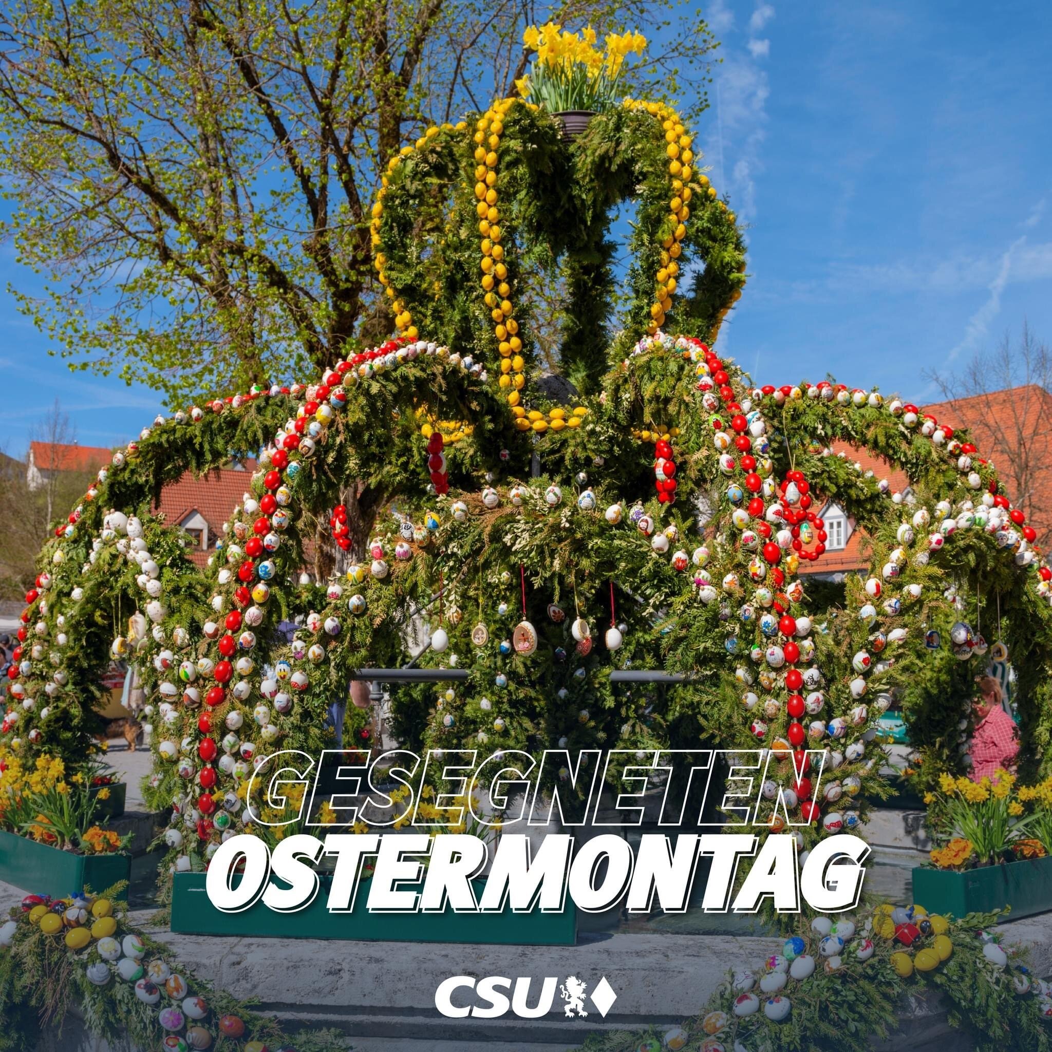 Gesegneten Ostermontag: Zeit mit der Familie und Freunden - Eschau
