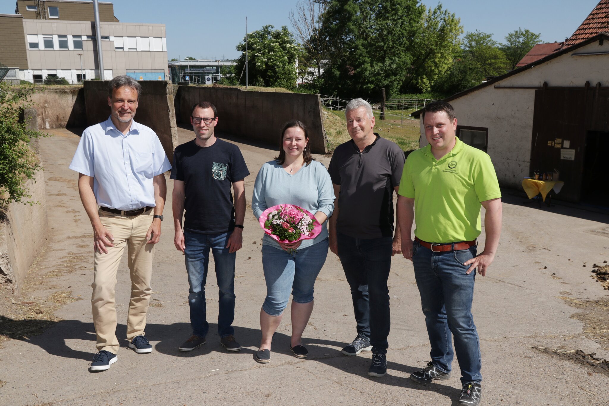 Ehemaliger Grüngutplatz Brünner in Buchen:: Verabschiedung und Dank von der KWiN und dem ...