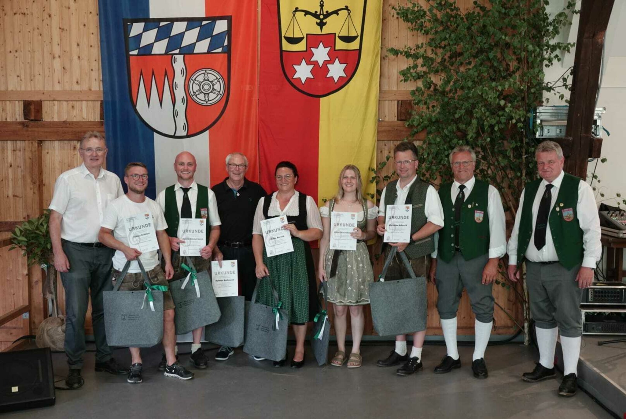 60 Jahre Musikverein „Spessartklang“ Hobbach: Verdiente ...
