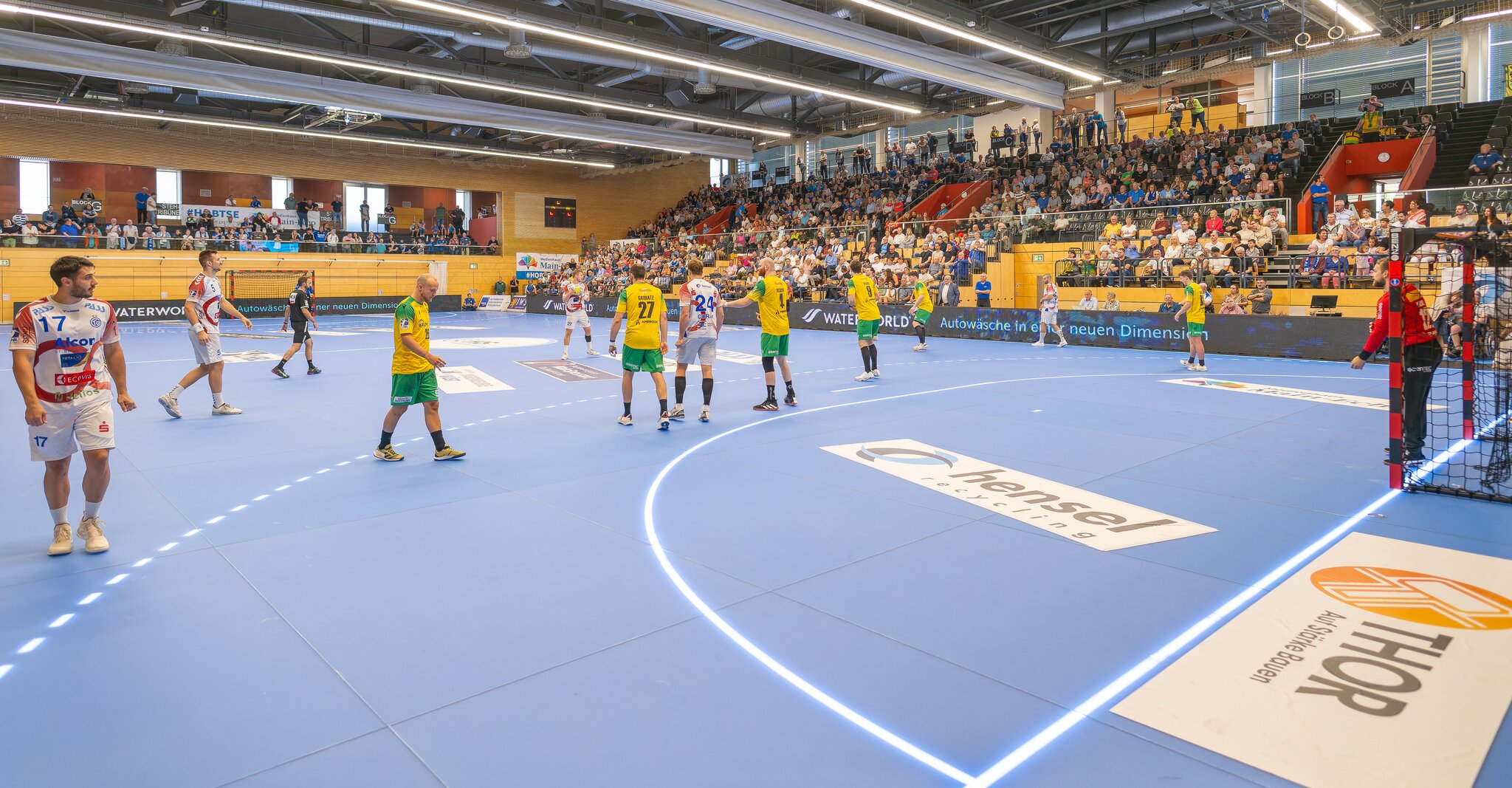 2. Handball-Bundesliga: Neuer Glasboden besteht erste große Bewährungsprobe - Großwallstadt