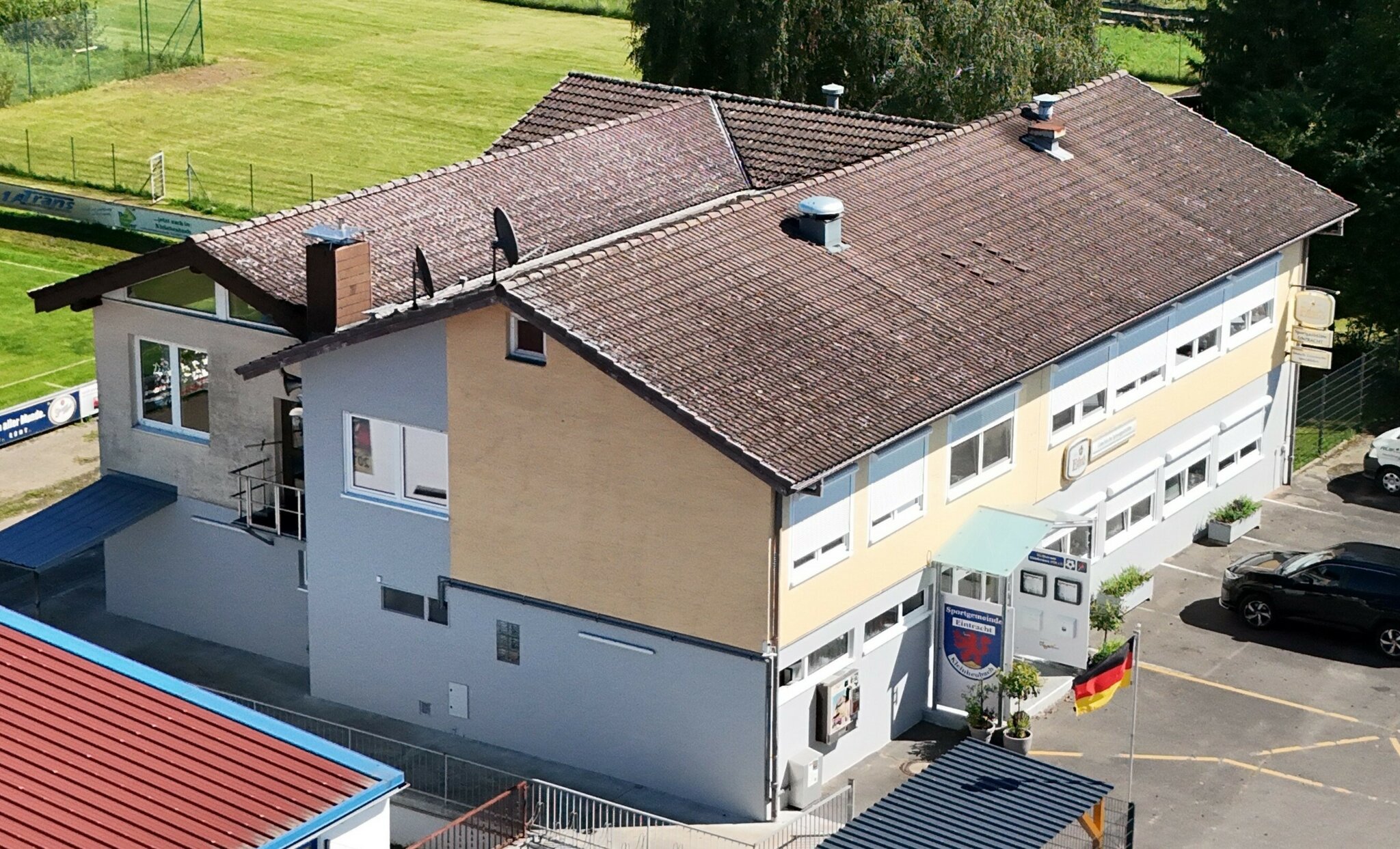 Doppeljubiläum:: 50 Jahre Sportheim-Bau und 50 Jahre Zusammenarbeit mit ...