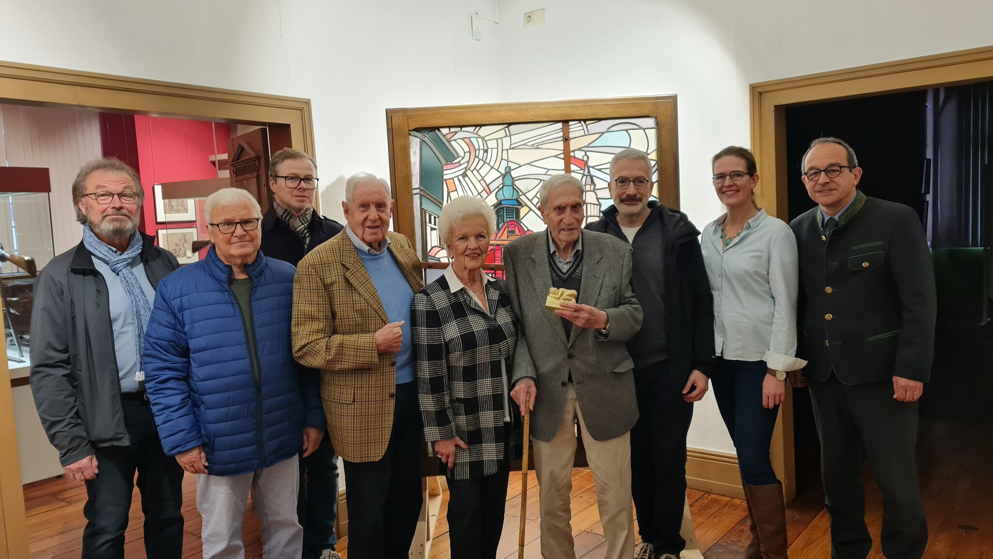 Bezirksmuseum Buchen: Albert Lester vom Bezirksmuseum Buchen geehrt ...