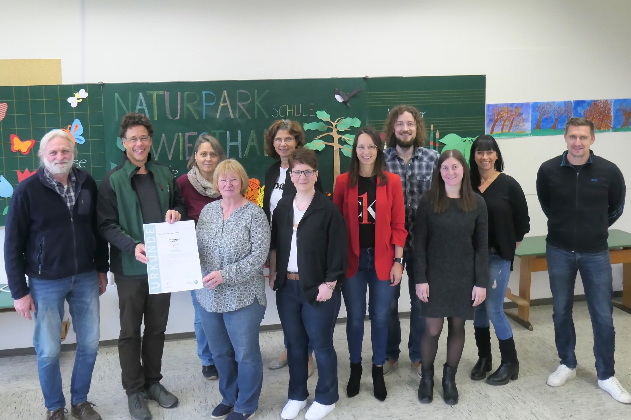 Grundschulen Frammersbach und Wiesthal: Jetzt Naturpark-Schulen ...