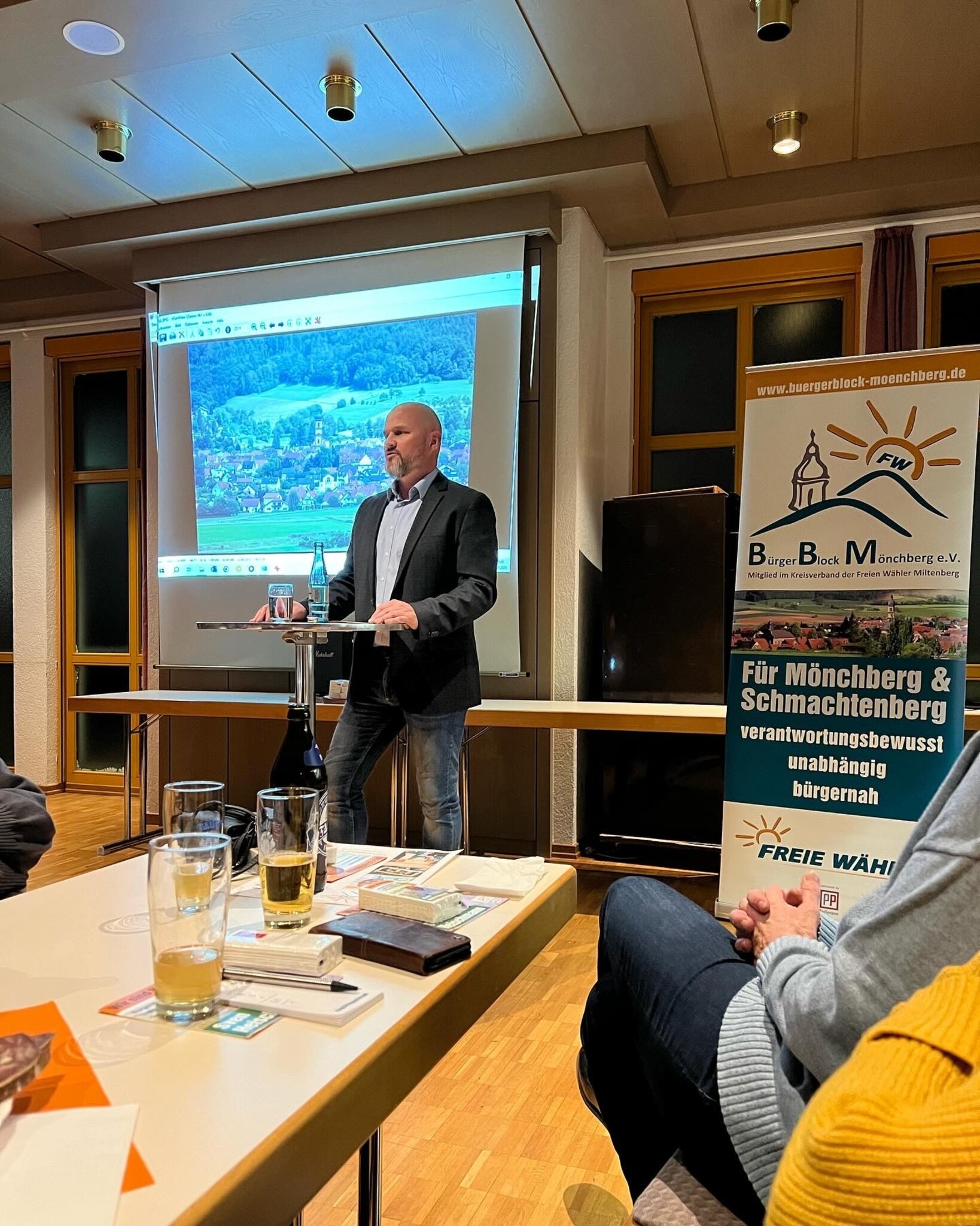 Bürgerdialog in Mönchberg: Bürgermeisterkandidat Sven Heischmann im ...