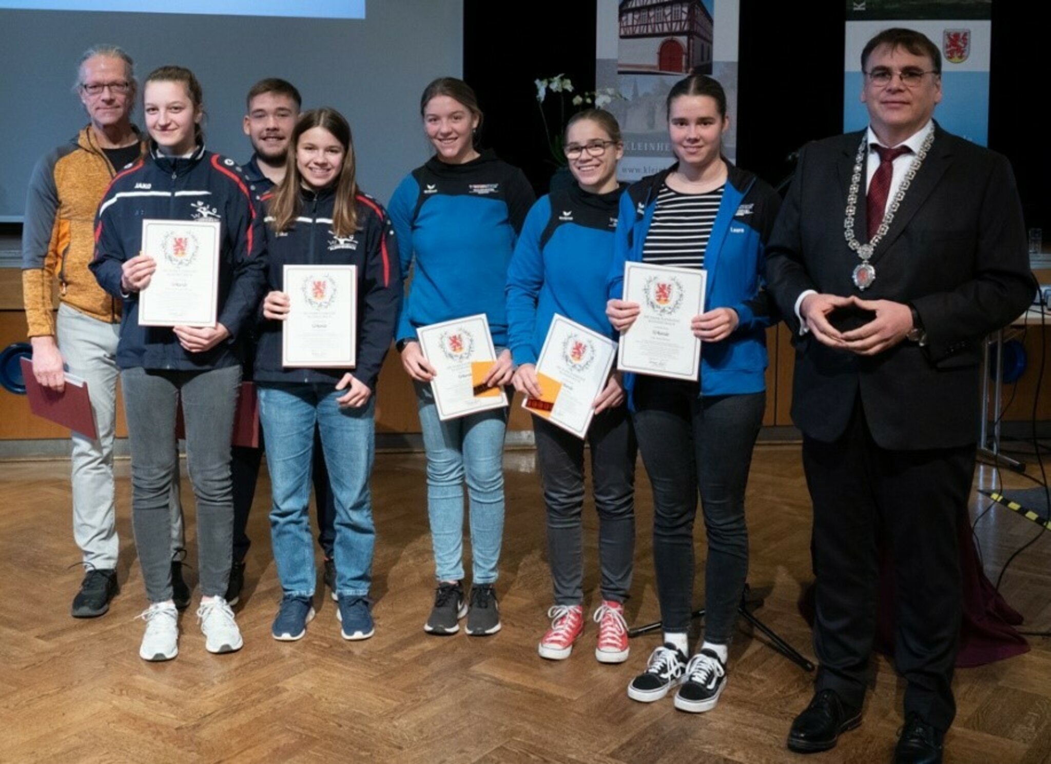 Neujahrsempfang 2024 Marktgemeinde Kleinheubach: Anerkennung und ...