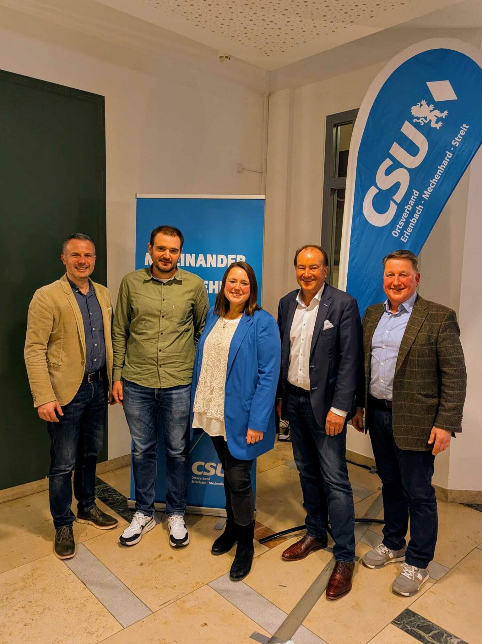 Neuwahlen bei der CSU Erlenbach: Gerhard Höpfler bleibt Ortsvorsitzender in Erlenbach ...