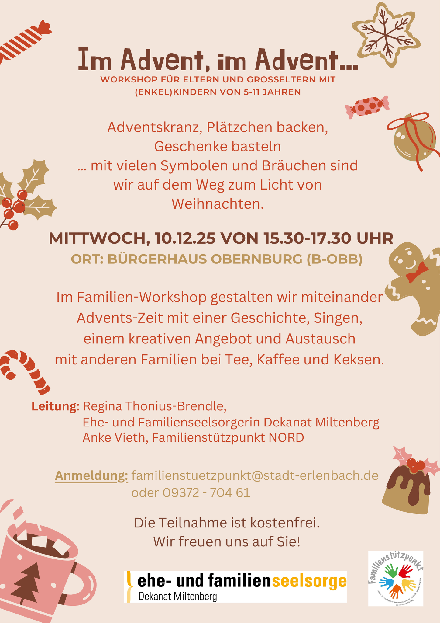 Workshop im Advent: Im Advent, im Advent... - Obernburg am Main