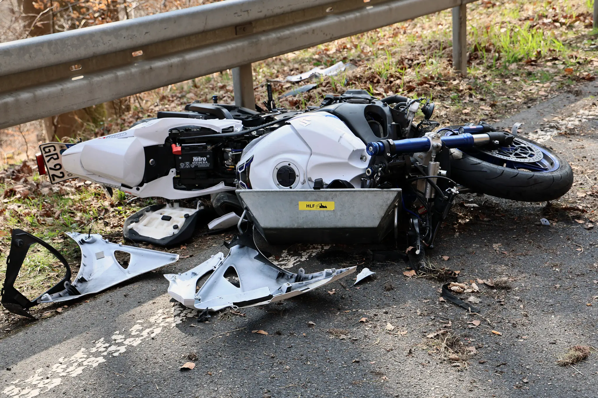Verkehrsunfall B26 Heute