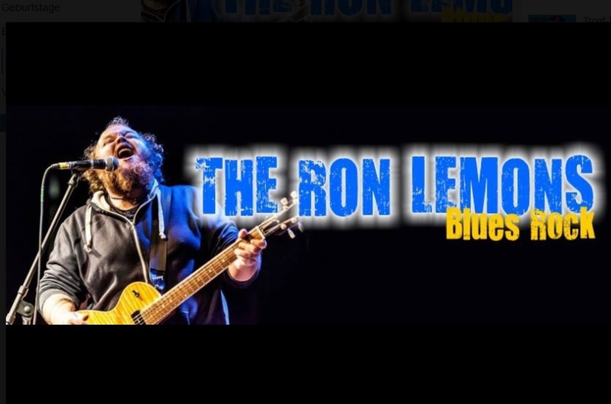 THE RON LEMONS - BLUES ROCK