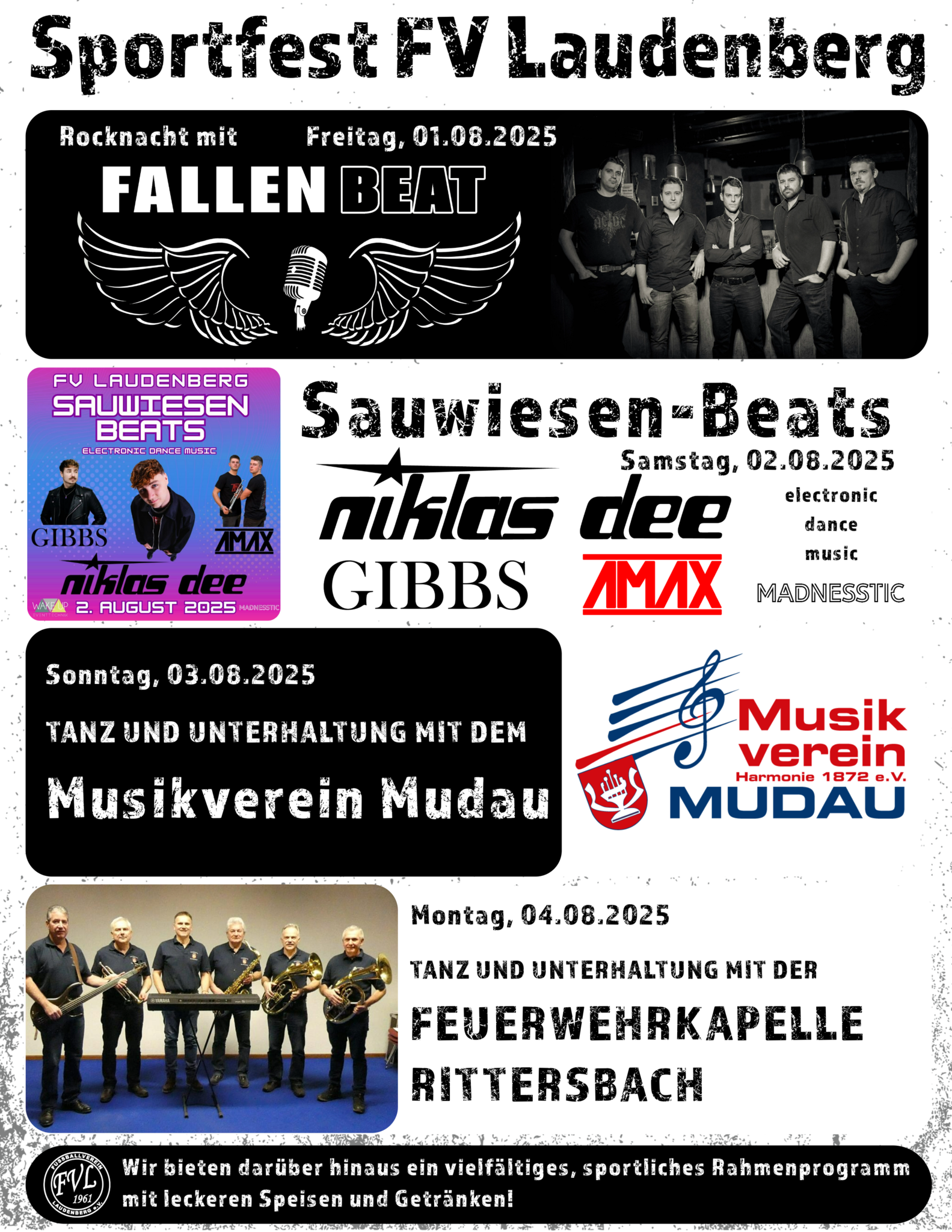 Sportfest FV Laudenberg vom 01. - 04.08.2025