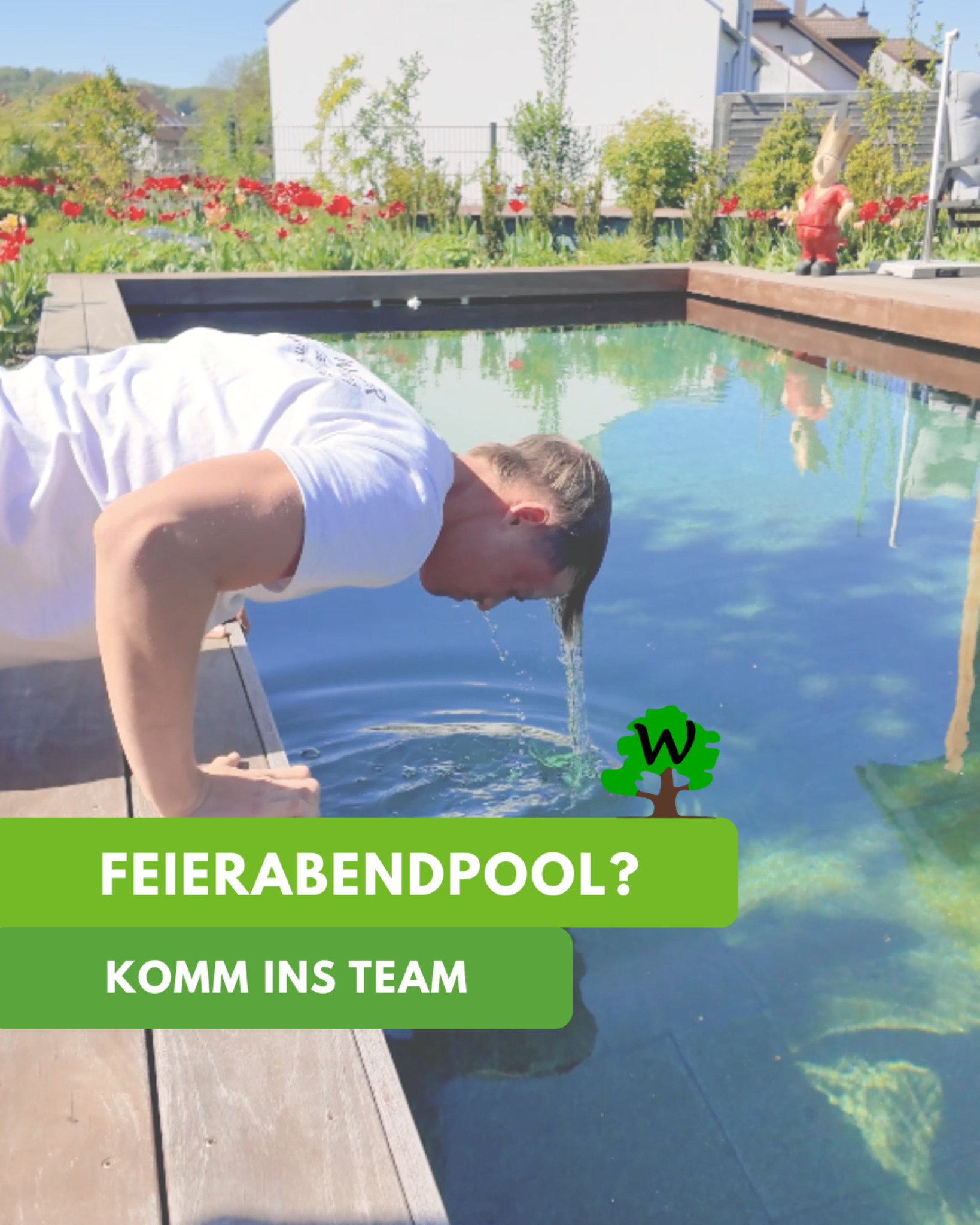 Feierabend mit Abkühlung: Garten- und Landschaftsbau mit echtem Pool ...